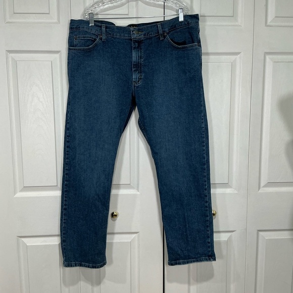 Lee | Jeans | Lee Mens Regular Fit Blue Denim Jeans 42 X 3 | Poshmark